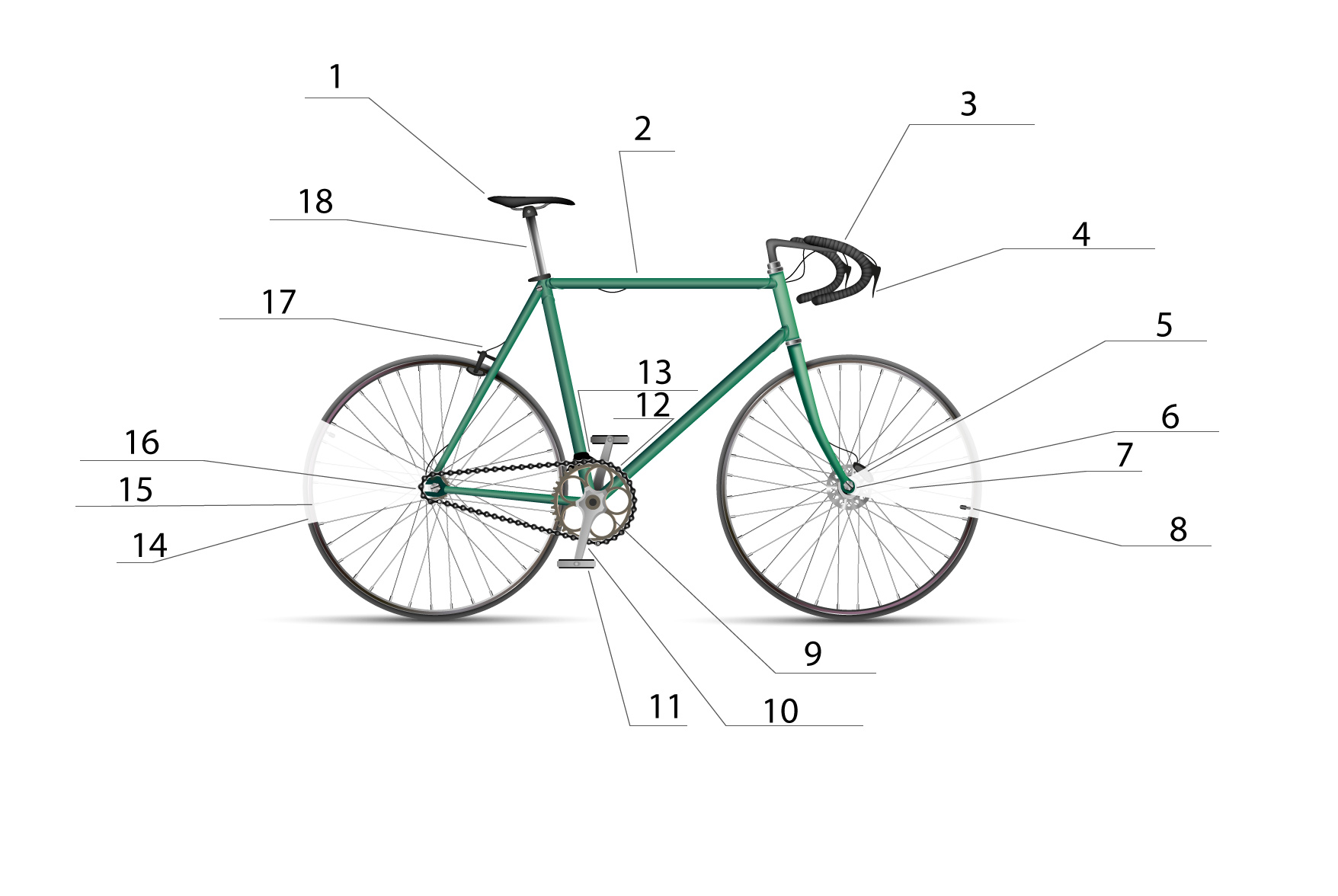 Kan du delarnas namn?